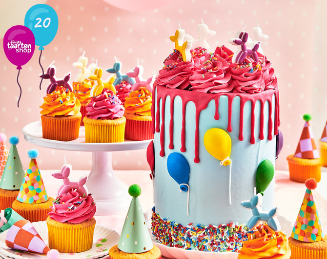 De Leukste Taartenshop X FunCakes Birthday Party