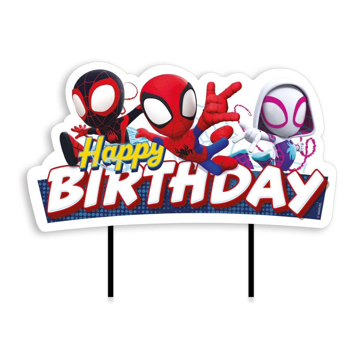 spiderman cake topper
