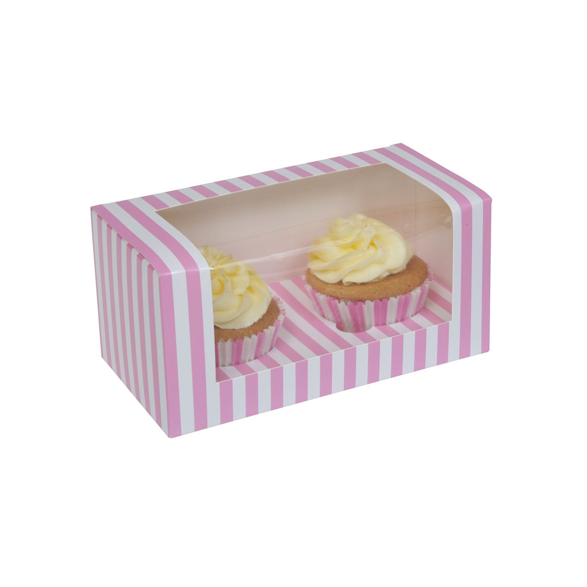 House of Marie Cupcake Doos 2 - wit pk/3 - Nederlands