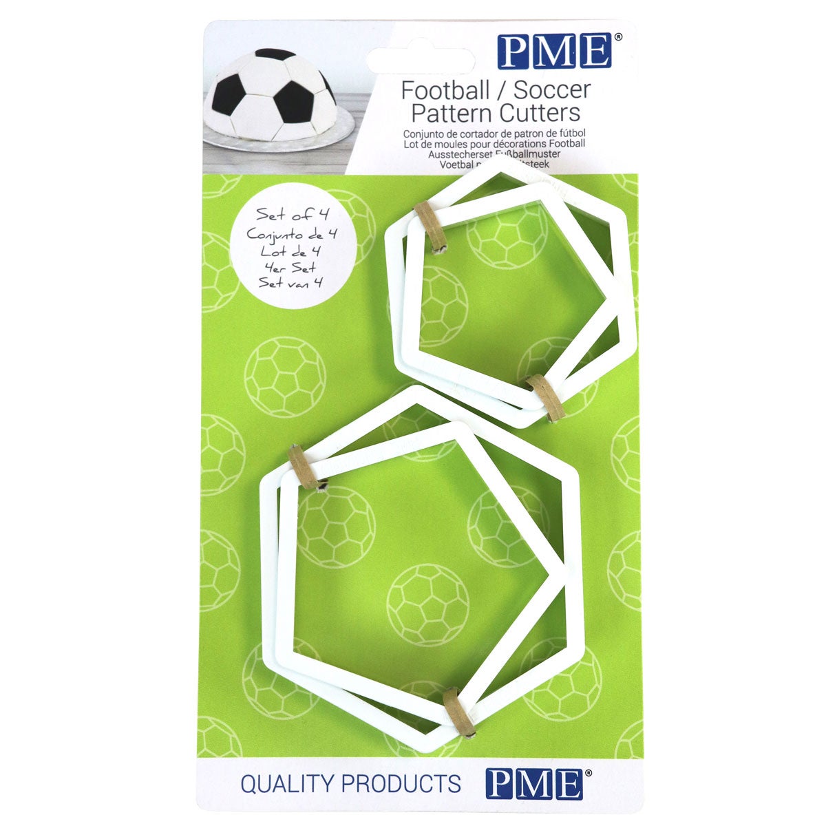PME Uitsteker Patroon Voetbal set/4