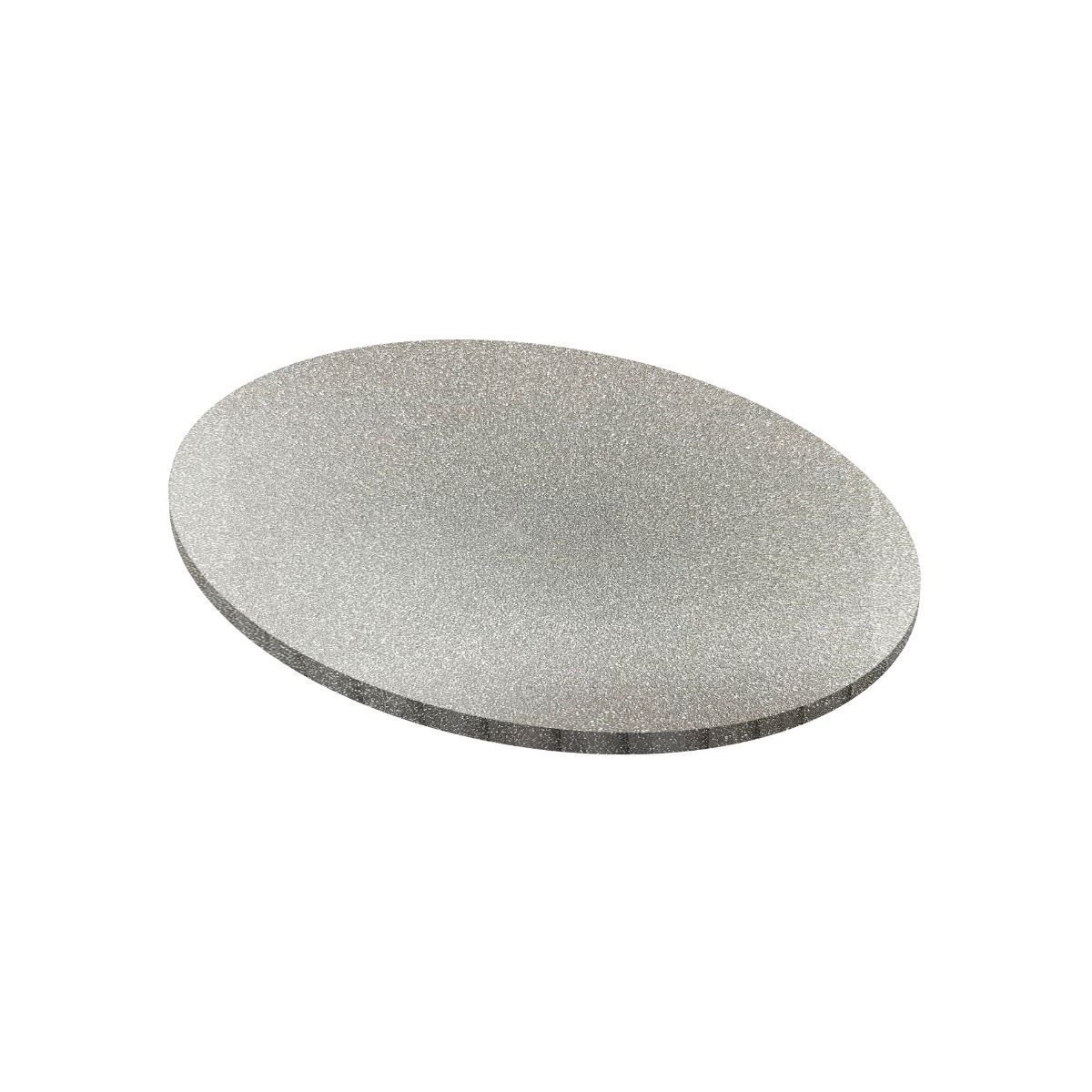 Simply Making Matt Masonite Board Rond Zilver Glitter 25cm