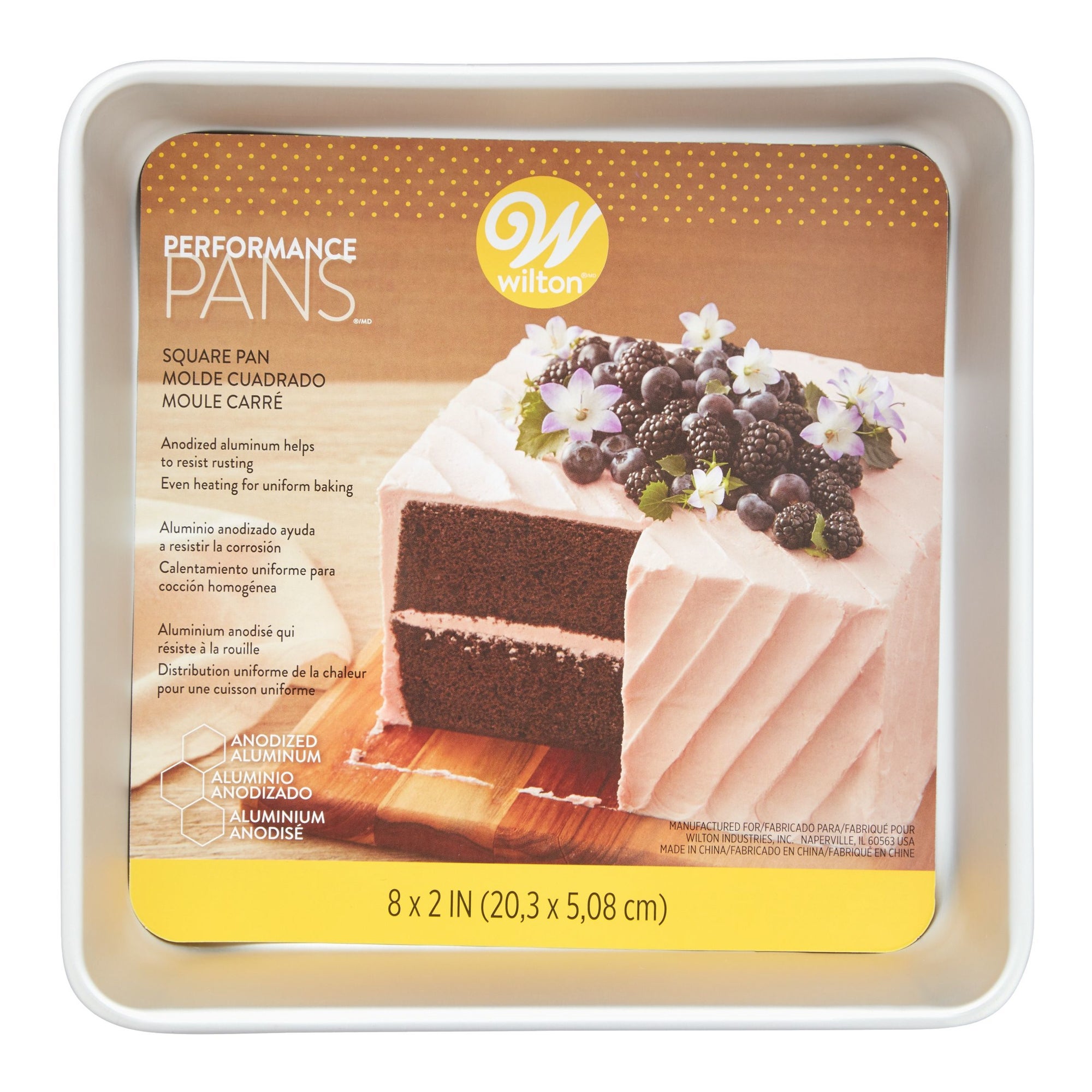 Wilton Performance Pans® Vierkante Bakvorm 20x20 cm