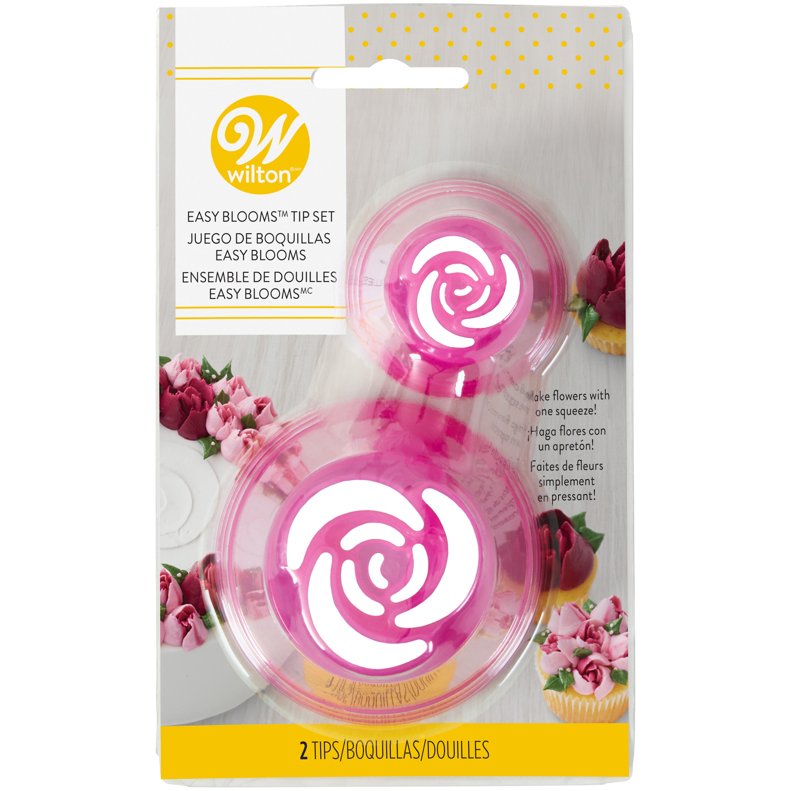 Wilton Spuitmondje Easy Blooms™ set/2