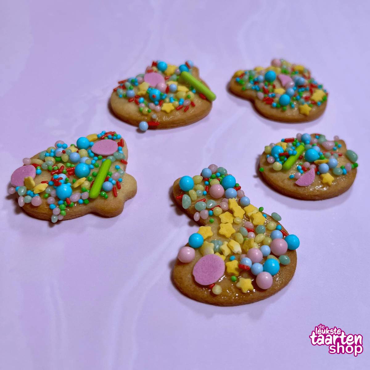 Recept Peppa Pig Koekjes met Sprinkles
