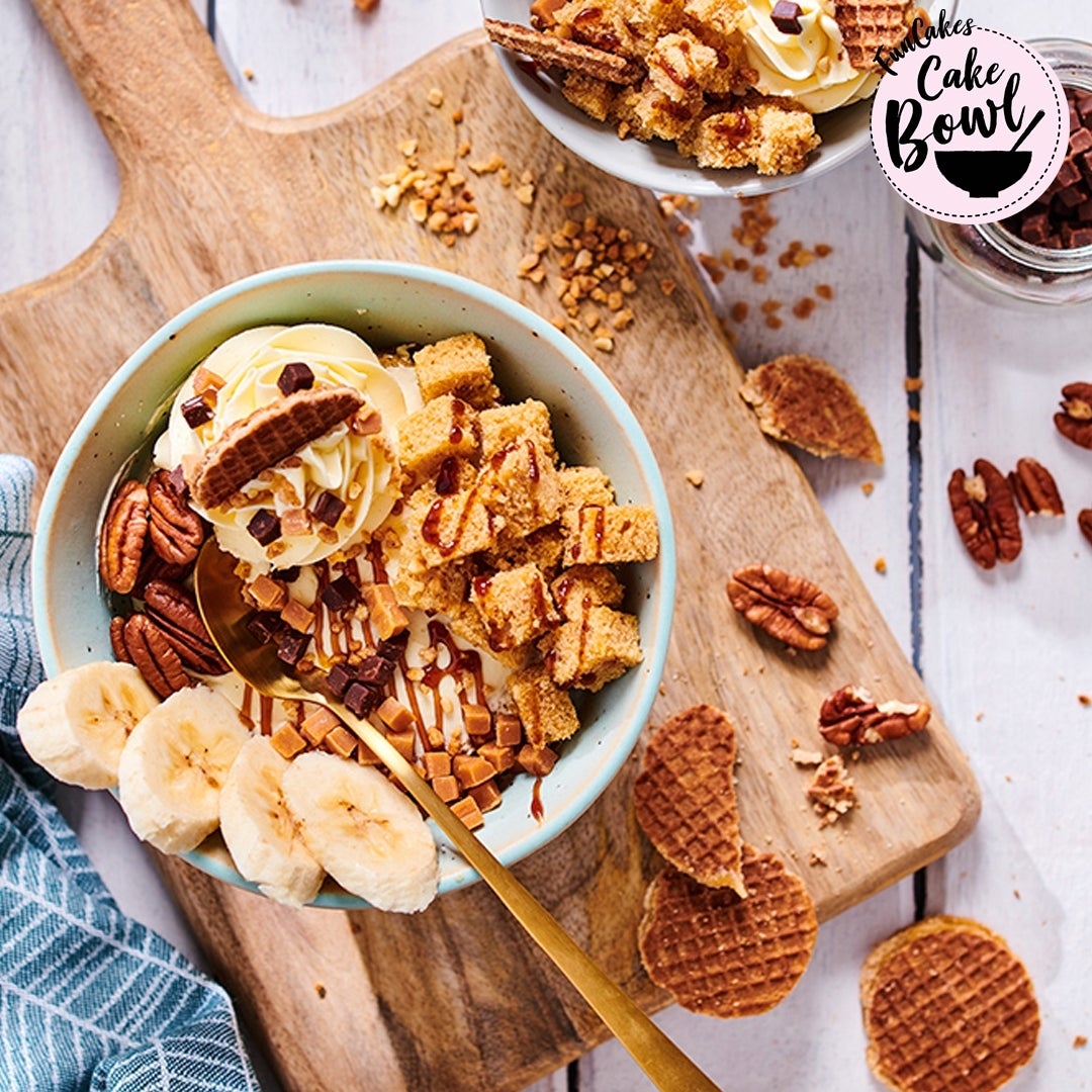 Recept voor: Stroopwafel Cake Bowl
