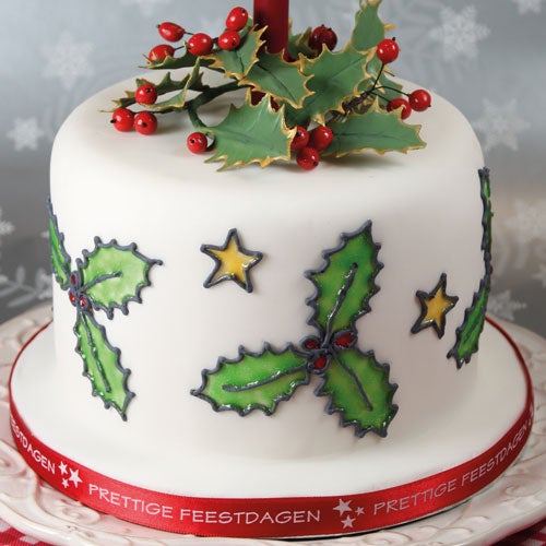 Kersttaart - deleukstetaartenshop.nl