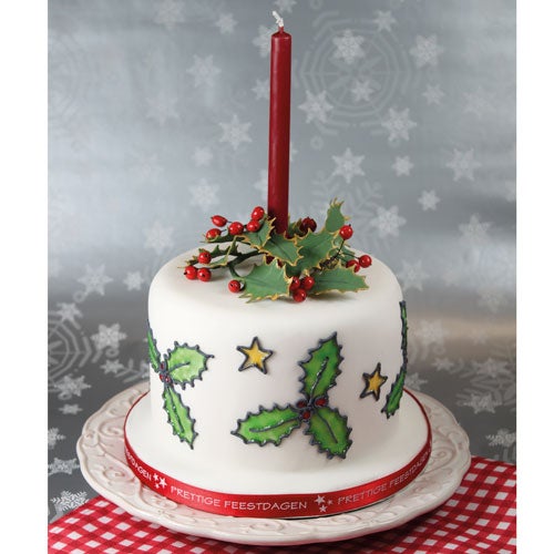 Kersttaart - deleukstetaartenshop.nl