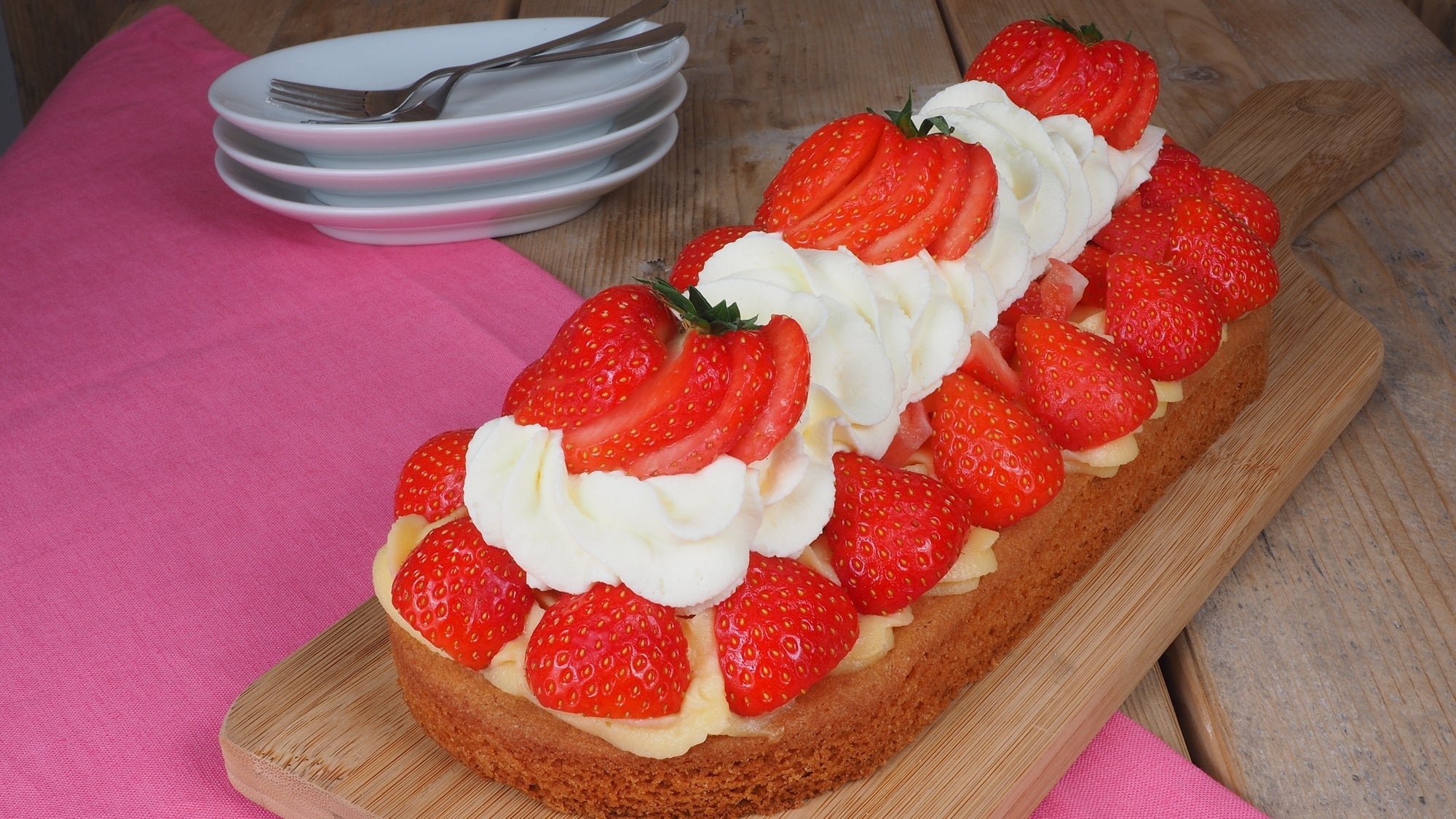 Aardbeienslof - deleukstetaartenshop.nl