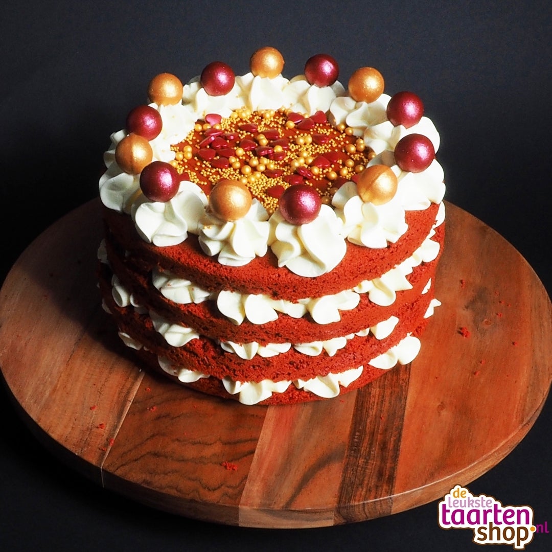 Red Velvet Taart Recept | Met Botercrème